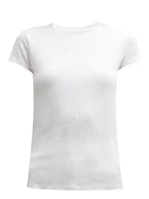 MAJESTIC FILATURES Stretch-linen T-shirt