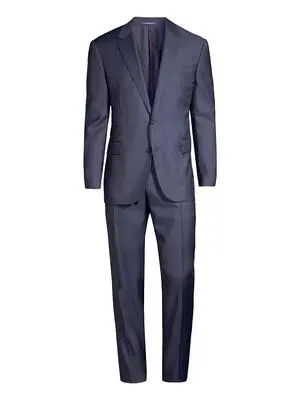 RALPH LAUREN PURPLE LABEL Gregory Wool Sharkskin Suit