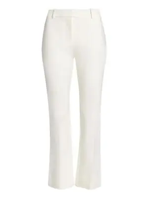 Derek Lam 10 Crosby Crosby Crop Flare Pants - White