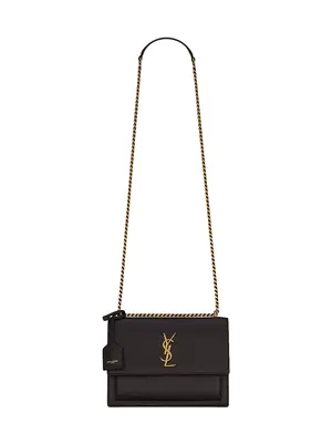 Saint Laurent Saint Laurent Sunset Shoulder Bag Brown