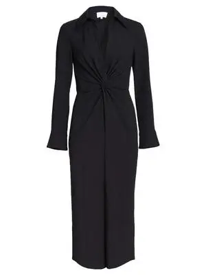 Cinq À Sept Midi Mckenna Dress - Black