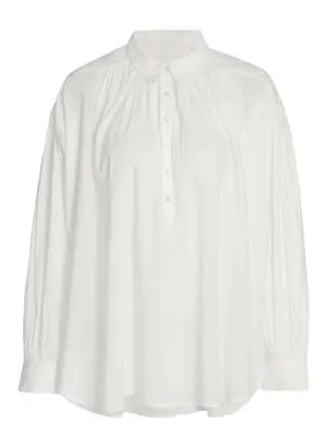 NILI LOTAN Miles Pullover Blouse - Ivory