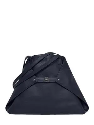 Akris Ai Leather Tote - Denim