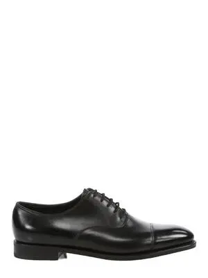 John Lobb City Ii Leather Oxford Loafers - Black