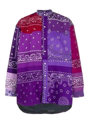 CHILDREN OF THE DISCORDANCE Bandana Print Shirt - Purple