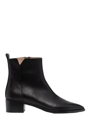 SCAROSSO Alba Ankle Boots - Black