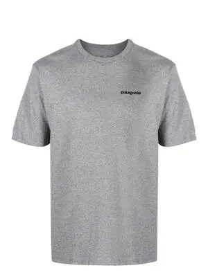 Patagonia Logo-print Crew Neck T-shirt - Grey