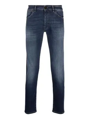 PT TORINO Mid-rise Slim-fit Jeans - Blue
