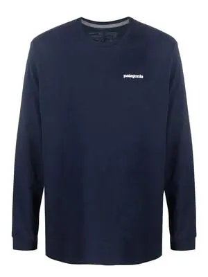 Patagonia Logo-print T-shirt - Blue