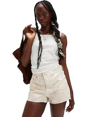 LEVI'S LEVI'S 501 High-Rise Denim Shorts Luminary Short