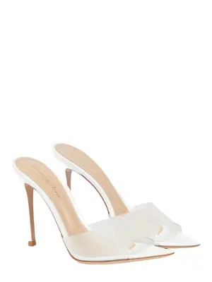 GIANVITO ROSSI Elle 105 Tpu Mules - White