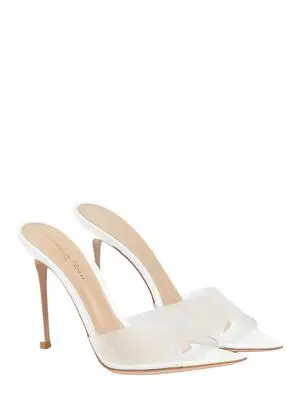 GIANVITO ROSSI Elle 105 Tpu Mules - White