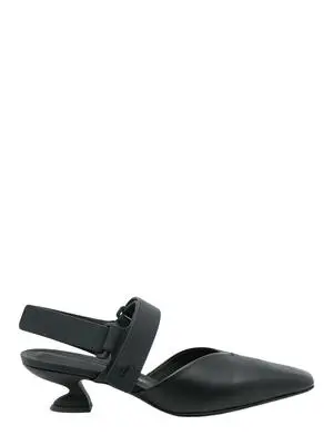 FERRAGAMO Square-toe 45mm Pumps - Black