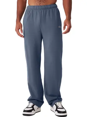 Alo Yoga ALO Accolade Straight Leg Sweatpant Bluestone