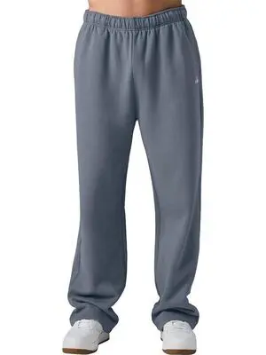 Alo Yoga Accolade Straight Leg Sweatpant - Steel Grey