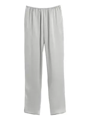 Cuyana Washable Charmeuse Tapered Pant - Sage