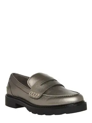 Anne Klein Penny Keeper Loafer Pewter