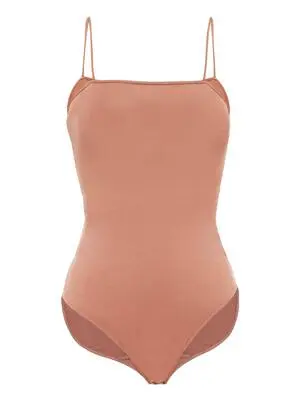 Enza Costa Stretch-jersey Bodysuit - Antique Rose