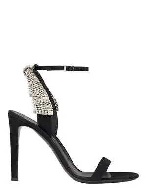 GIUSEPPE ZANOTTI Giuseppe Zanotti Crystal-Embellished Suede Sandals