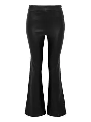 HELMUT LANG Leather Flared Pants