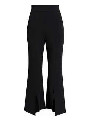 Stella McCartney Stretch-knit Flared Pants - Black