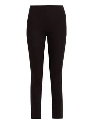Theory Neoprene Leggings - Dark Brown