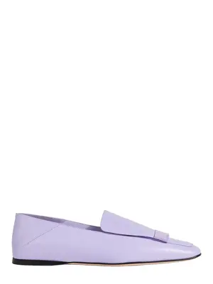 SERGIO ROSSI Sergio Rossi Sr1 Leather Loafers Lilac