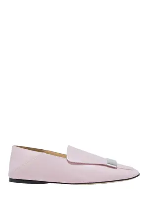 SERGIO ROSSI Sergio Rossi Sr1 Leather Loafers Pastel Pink
