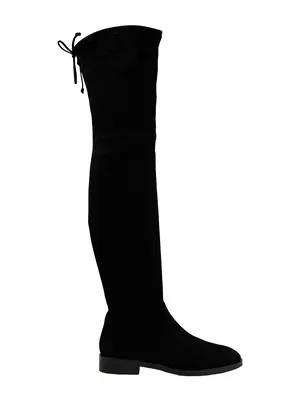 STUART WEITZMAN Jocey Stretch-suede Over-the-knee Boots - Black