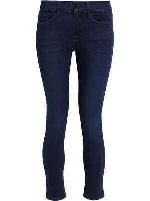 FRAME Le Skinny De Jeanne Cropped Jeans