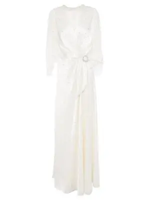 Jenny Packham Magnolia Crystal-embellished Bridal Gown - Ivory