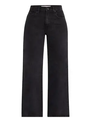 SLVRLAKE Grace Wide-leg Jeans - Black