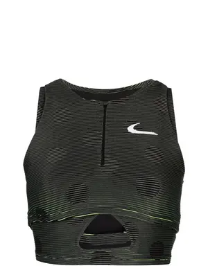 Nike X Off White Polka-dot Print Performance Top - Black