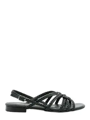 STUDIO CHOFAKIAN Flat Sea Sandals - Black