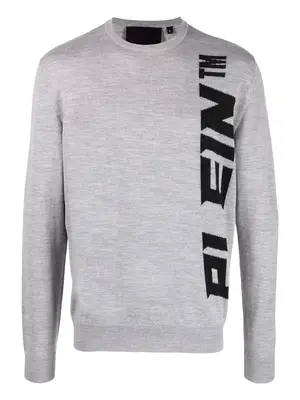 Philipp Plein Logo-print Sweater - Grey