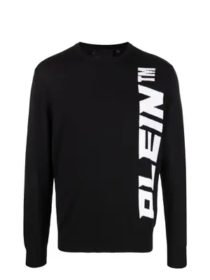 Philipp Plein Logo-print Sweater - Black