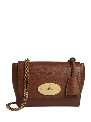 Mulberry Mulberry Lily Grained-Leather Shoulder Bag Oak