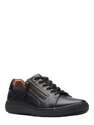 Clarks Nalle Lace-up Sneaker - Black/black