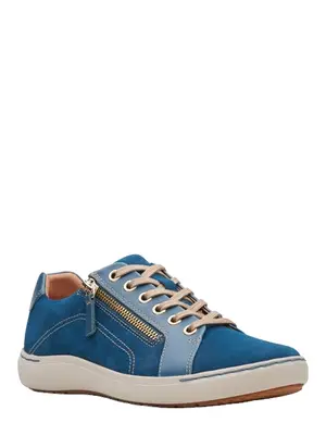 Clarks Clarks Nalle Lace-Up Sneaker Teal