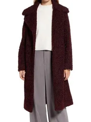 SAM EDELMAN Teddy Bear Long Coat