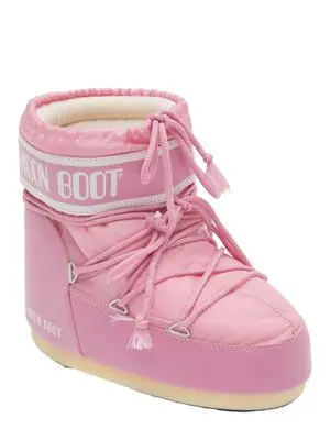 Moon Boot Moon Boot® Classic Low 2 Water Repellent Nylon Boot Pinkdnu