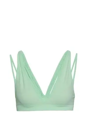 Helmut Lang Neon Stretchjersey Bra Top - Mint