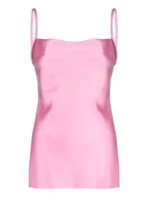Nanushka Low Back Top - Pink