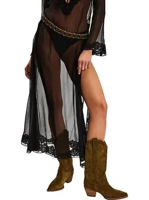 Jeffrey Campbell Dagget Western Boots - Khaki