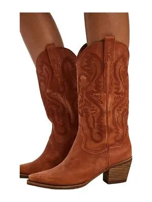 Jeffrey Campbell Jeffrey Campbell Dagget Western Boots Tan Brushed