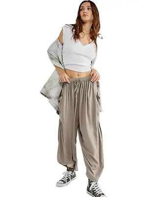 Free People Quinn Pants Ashblown