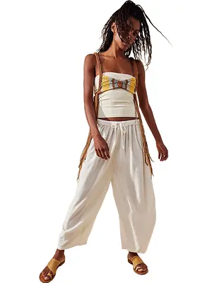 Free People Quinn Pants Ivory