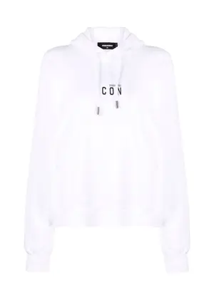 Dsquared2 Logo-print Hoodie - White