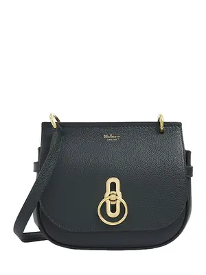 Mulberry Small Grained-leather Satchel - Mulberry Green