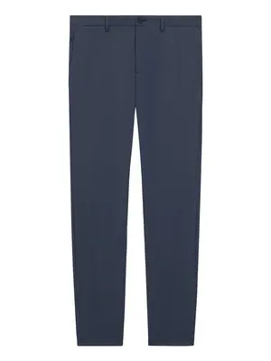 Theory Zaine Precision Ponte Slim-Straight Pants Finch
